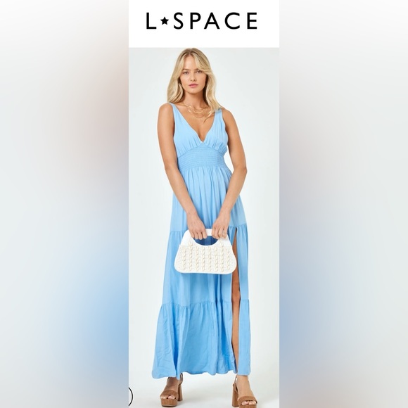 l*space | Dresses | Bnwt Lspace Lilikoi Dress Xl Blue 76 | Poshmark